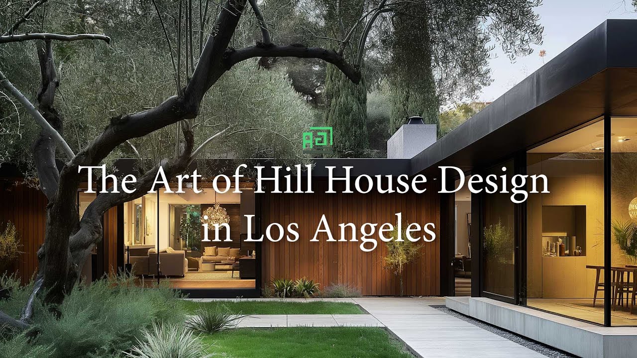 The Art of One Story Hill House Design in Los Angeles/ House design agt ...