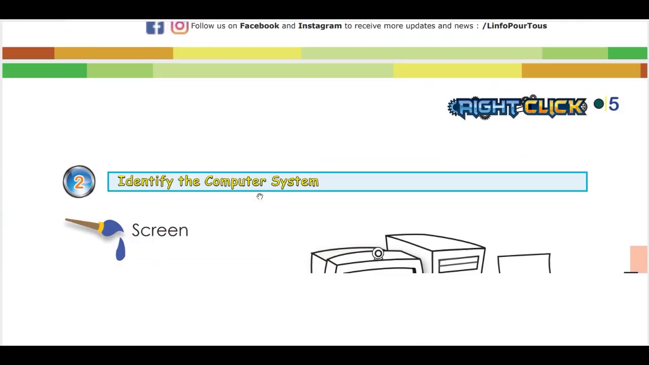 Teacher Guide for Right Click Grade 1 - Lesson 1 - YouTube