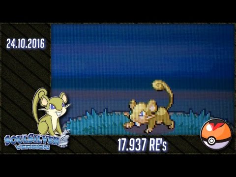 Shiny Rattata - 17.937 RE's !! | Rattata chromatique - YouTube