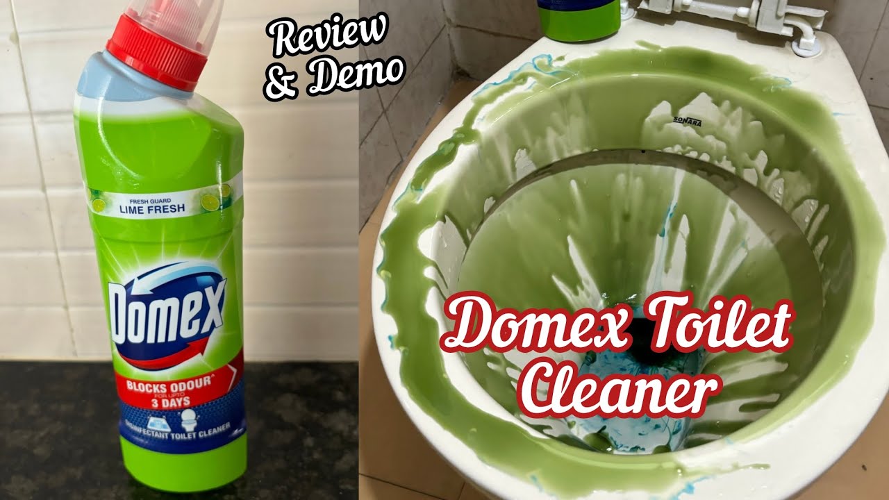 Domex Toilet Cleaner Review & Demo | Domex Disinfectant Toilet Cleaner ...
