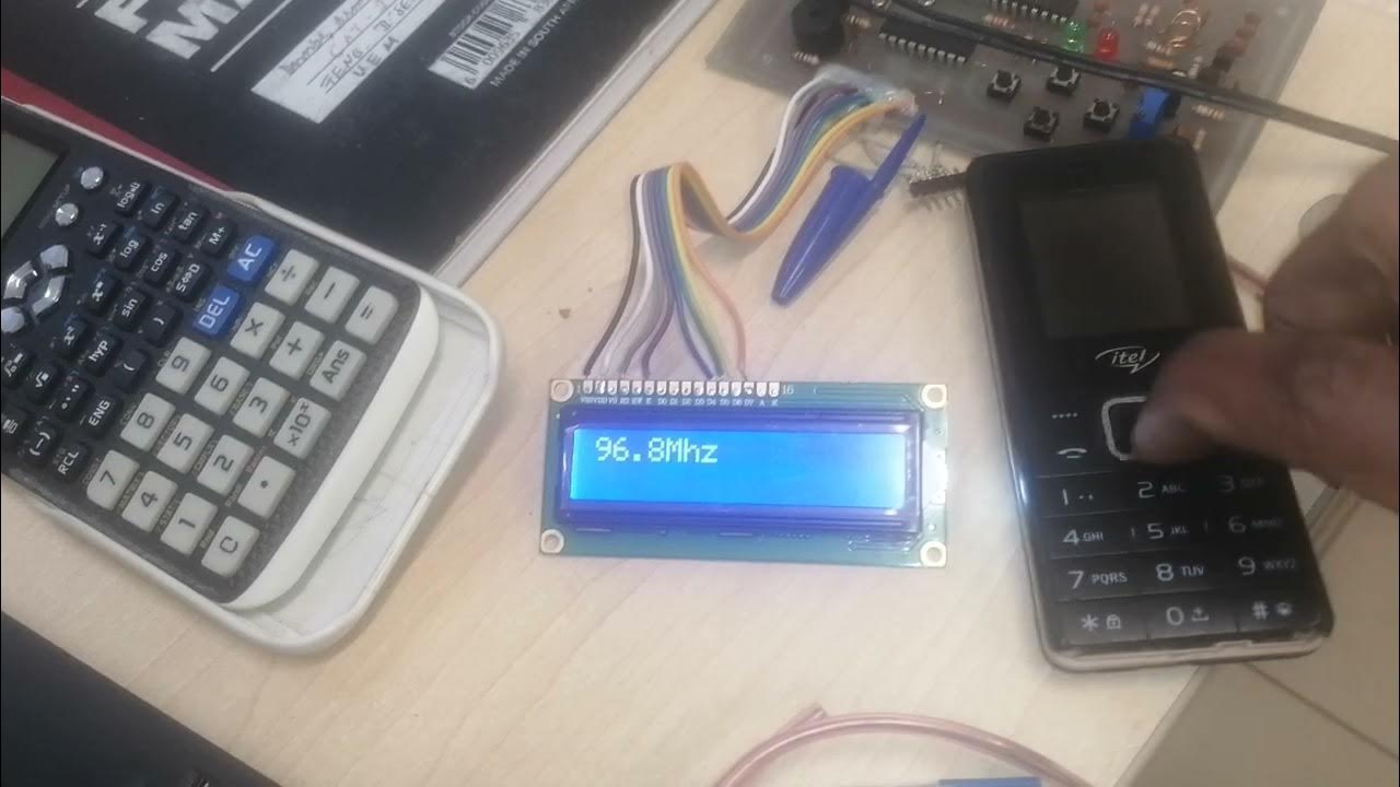 PLL COM TSA5511 E PIC16F628A. Transmissor de FM. rev 1.0 - YouTube