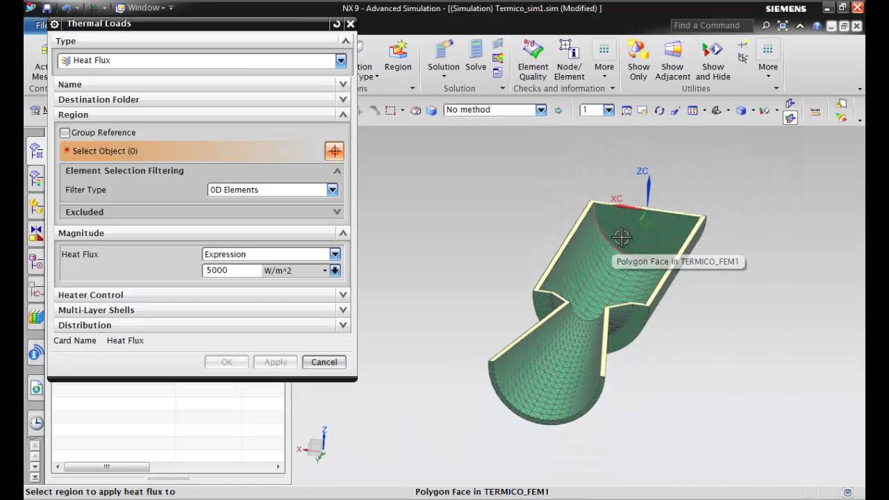 Analisis termico en Siemens NX9 por medio de elementos finitos - YouTube