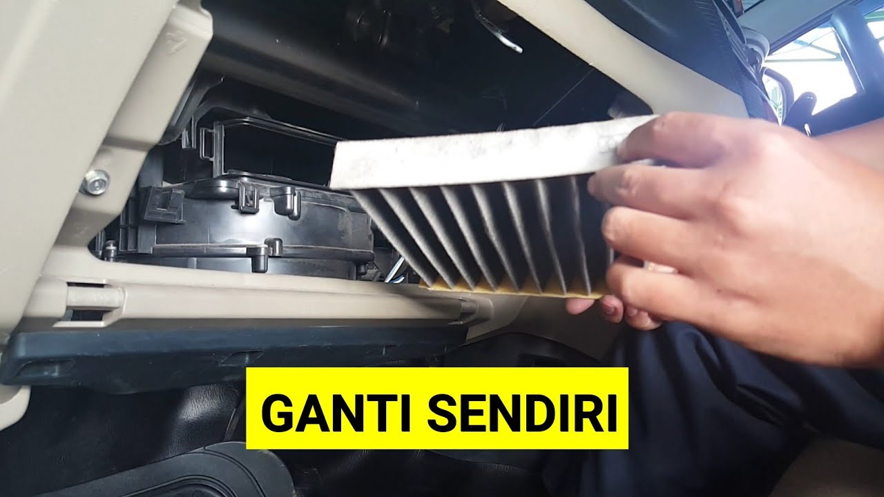 Tutorial Mengganti Filter AC Toyota Avanza - YouTube