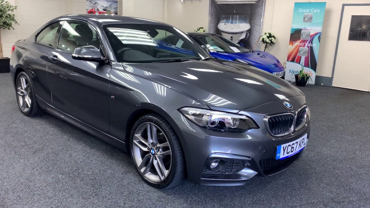 2017 BMW 218d M Sport Automatic For Sale in Cardiff - YouTube