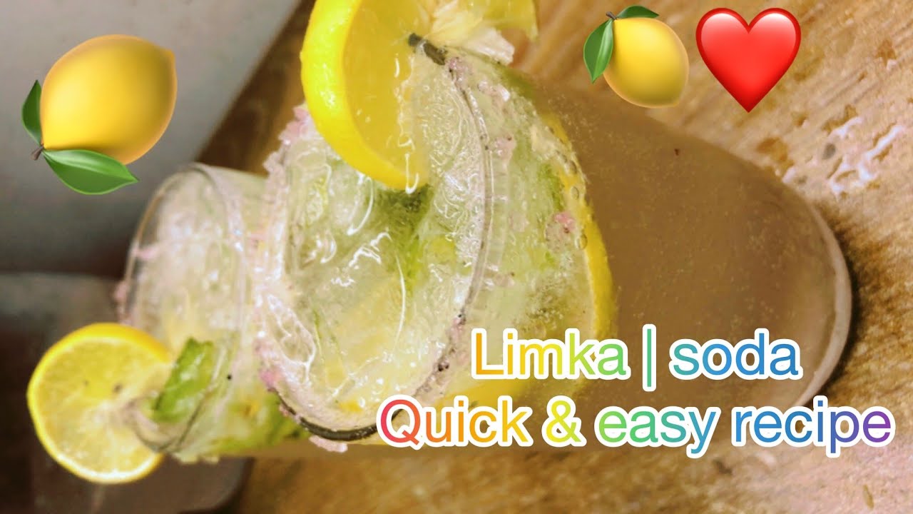 Title: home made Limka | Soda easy recipe #limkabookofrecords #lemonade ...