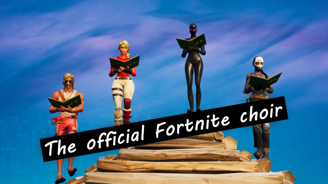 The official Fortnite choir - YouTube