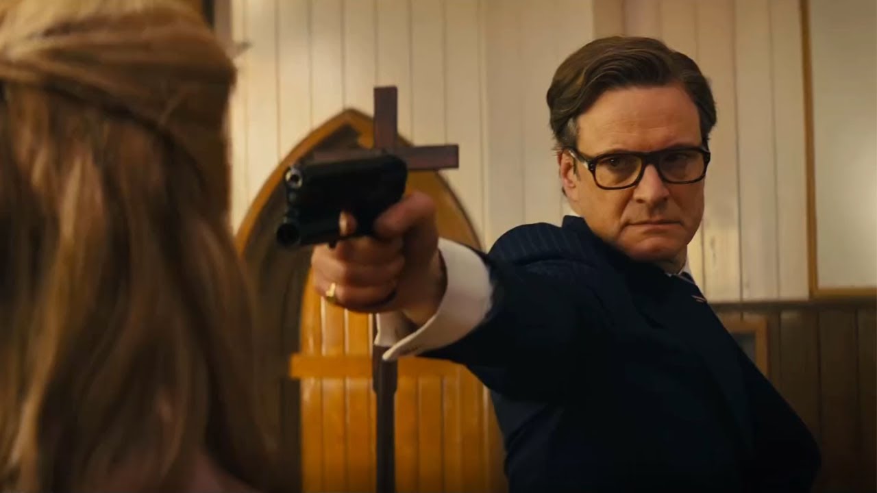Church Fight - Kingsman: The Secret Service (2014) Movie Clip HD - YouTube