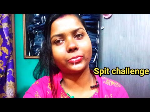Spit challenge//@RIYA-khai-khai-vlog - YouTube