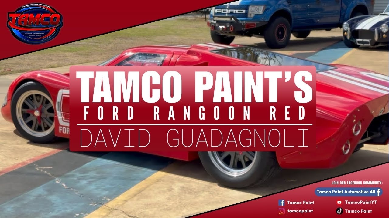 Tamco Paint's OEM Color - Ford Rangoon Red painted by David Guadagnoli ...