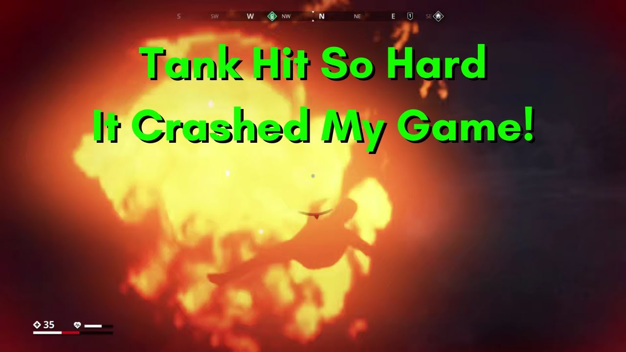 Tank Hit So Hard It Crashed My Game Generation Zero - YouTube