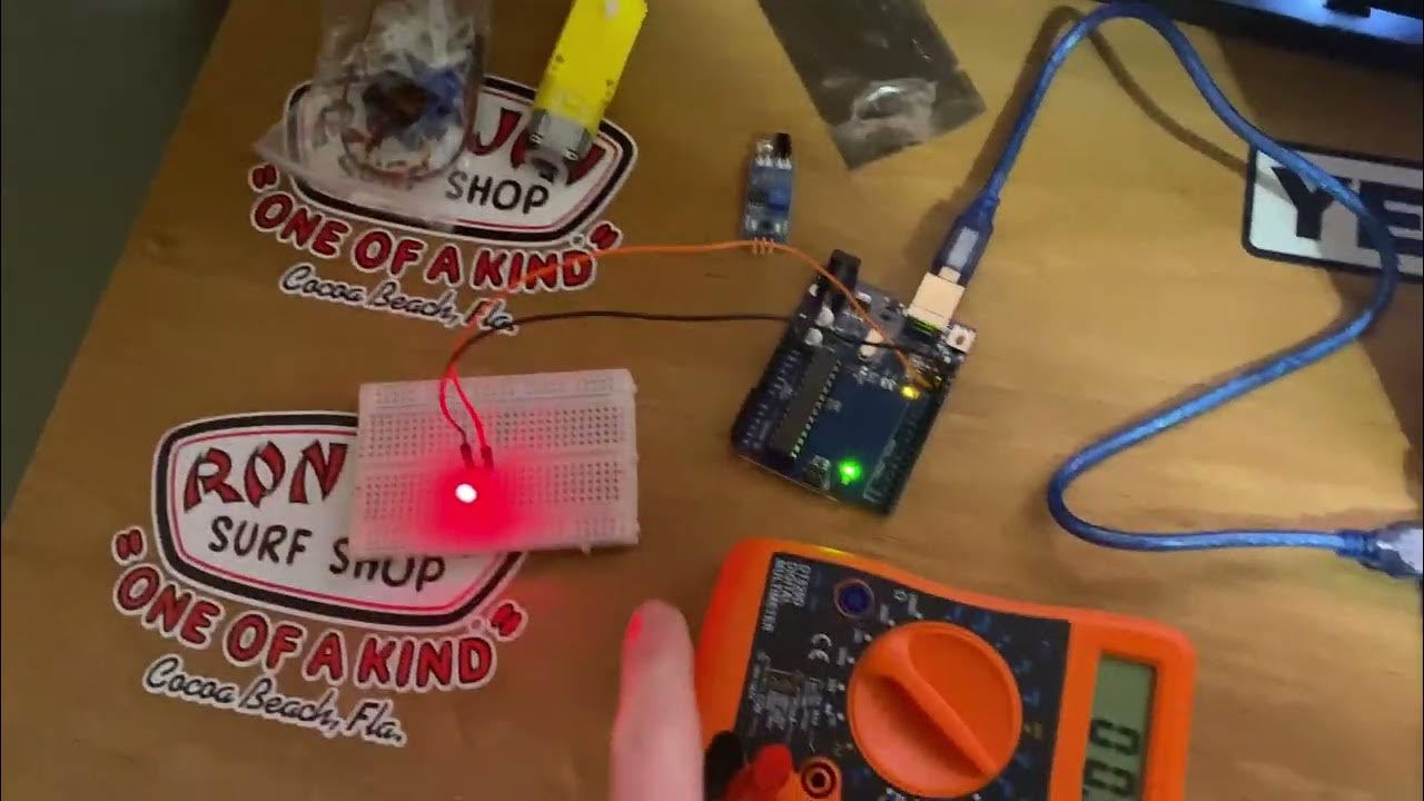 EGN 3000L Demonstration of Voltage and Arduino - YouTube