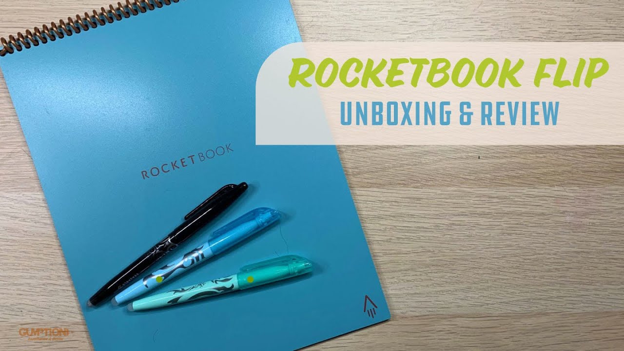 Rocketbook Flip Unboxing and Review - YouTube