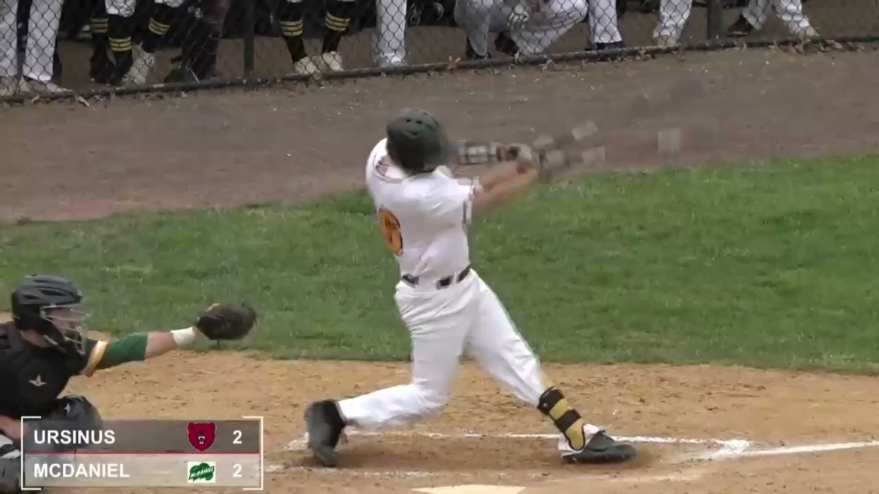 Ursinus Baseball vs McDaniel Game One Highlights - YouTube