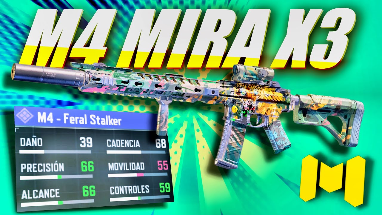 INCREIBLE esta M4 Feral Stalker en RANKED de Call of Duty Mobile - YouTube