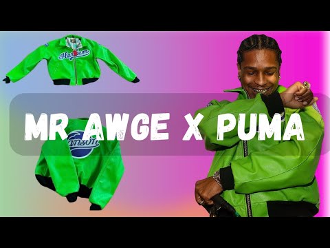Mr Awge x Puma Takeover #asaprockyupdate #awge #puma #fashion - YouTube