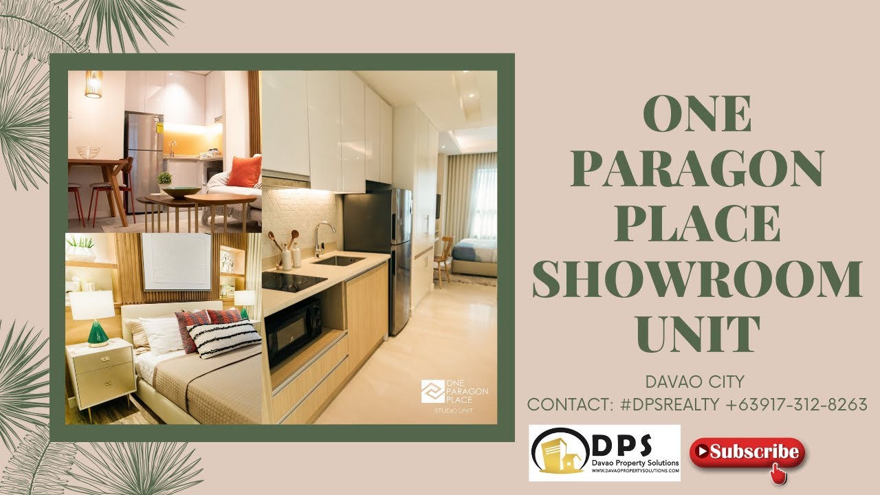 One Paragon Place Davao | Condo For Sale| DPSRealty - YouTube