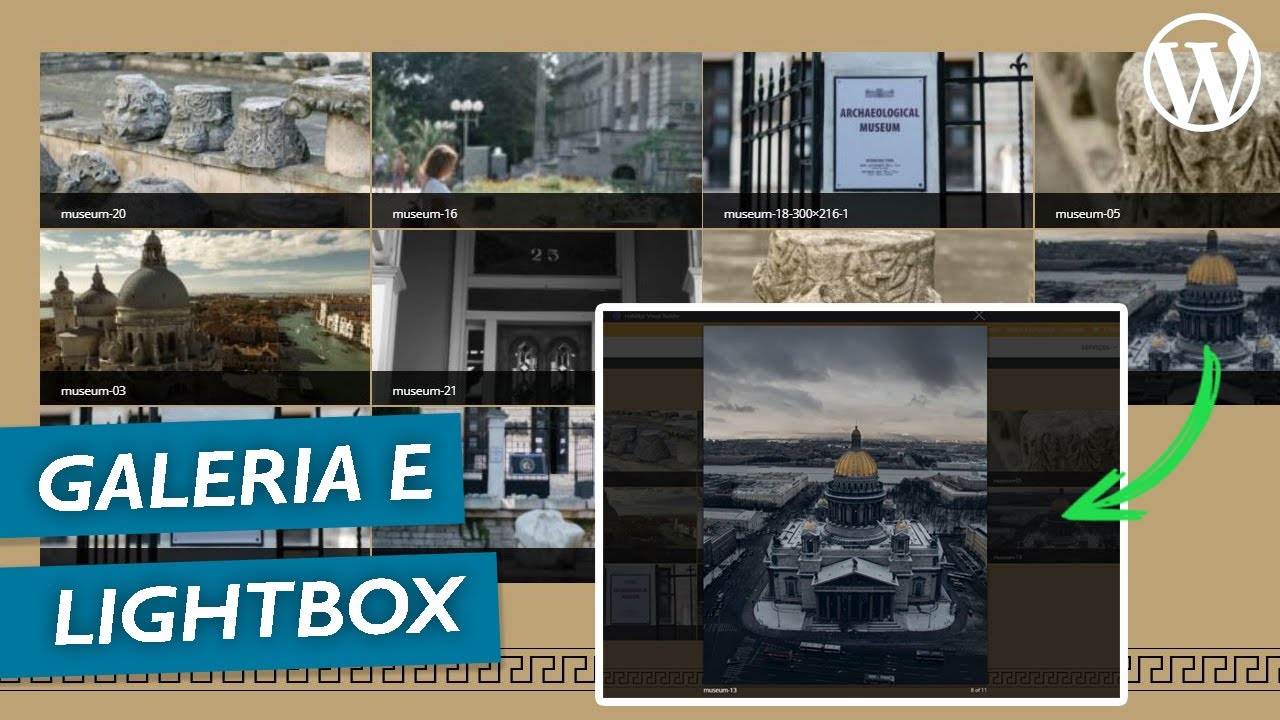 Plugin de Galeria com Lightbox para WordPress | Galeria de Imagens WordPress - YouTube