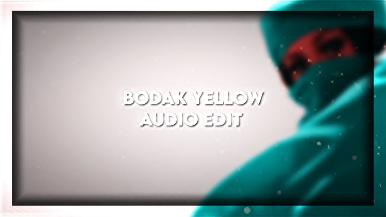 Bodak Yellow | Audio Edit - YouTube