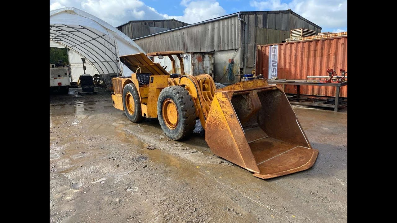 Eimco 922 Underground Loader With Ejector Bucket (4038/8) - YouTube