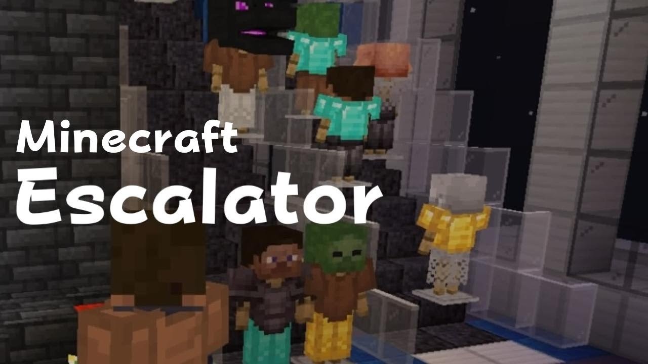 Minecraft Escalator loop - YouTube