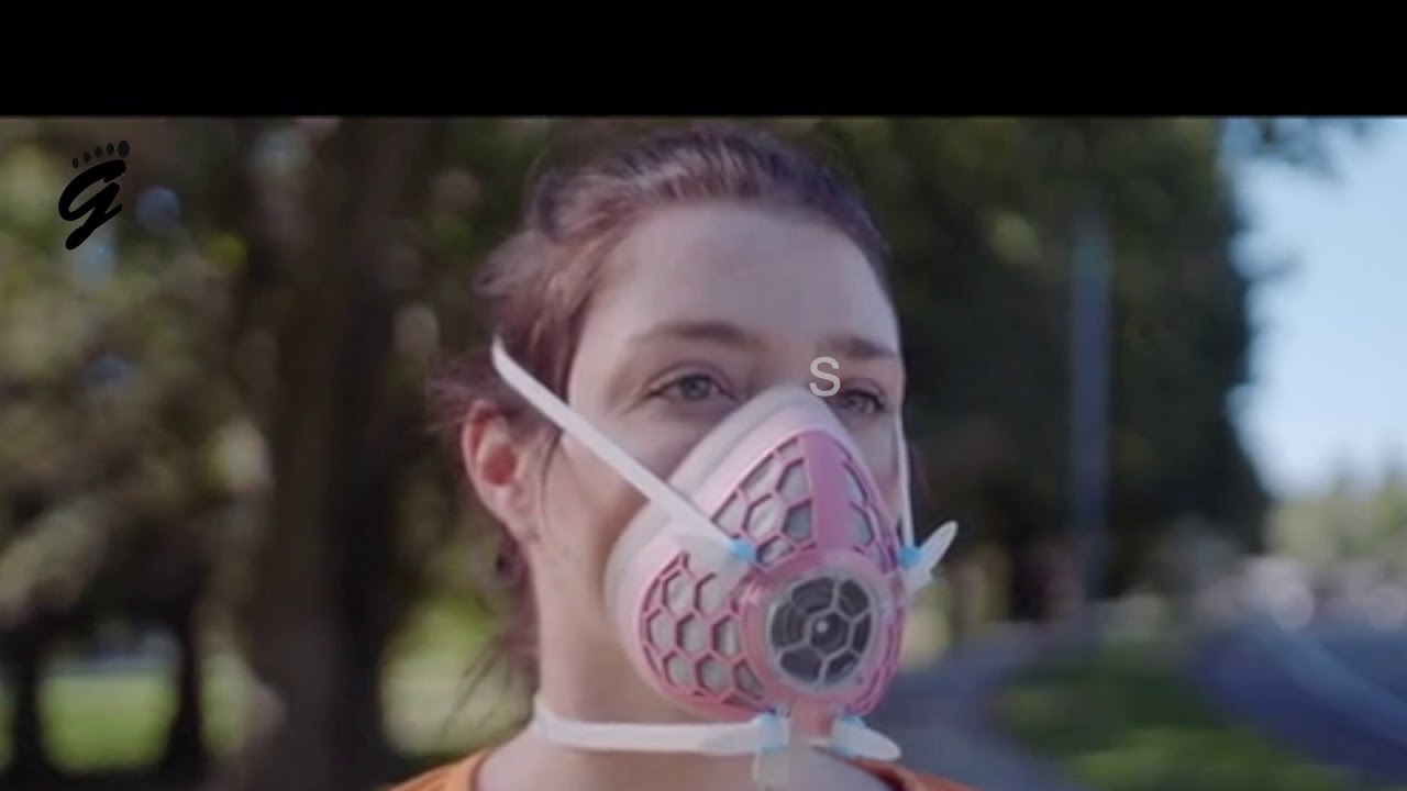 The Hexa face mask relieves pressure from your lungs - YouTube