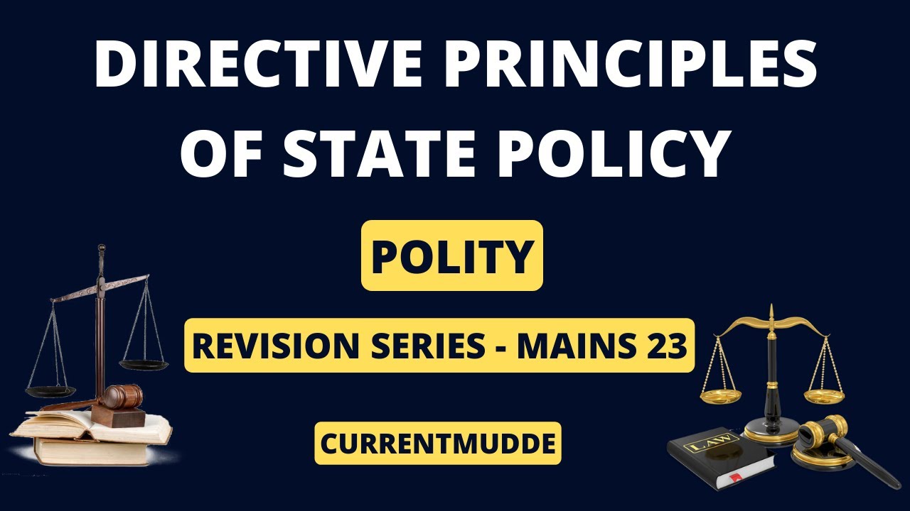 Directive Principles Of State Policy | DPSP | Article 36-51 | Indian ...