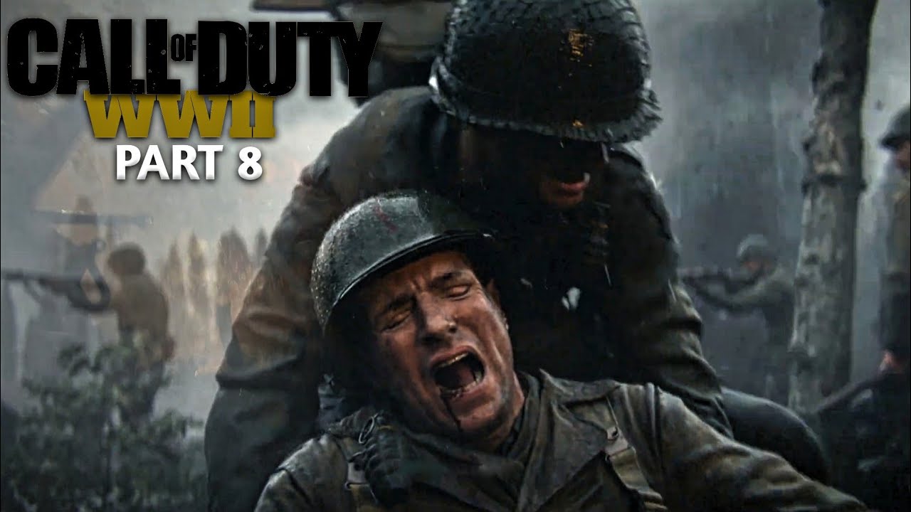 CALL OF DUTY WW2 Gameplay Walkthrough Part 8 Campaign FULL GAME [1080p ...