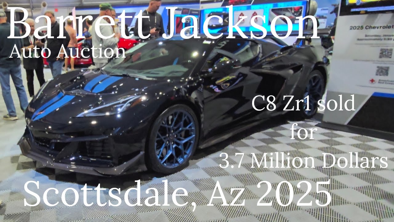 Barrett Jackson Auto Auction 2025 | Scottsdale, Az - YouTube