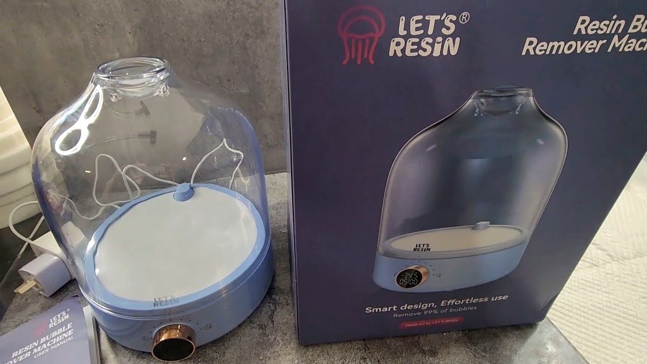 #2054 My Review Of The NEW Let's Resin Bubble Remover Machine! - YouTube
