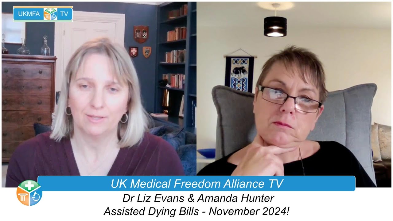 Dr Liz Evans & Amanda Hunter - The Assisted Dying Bill - YouTube