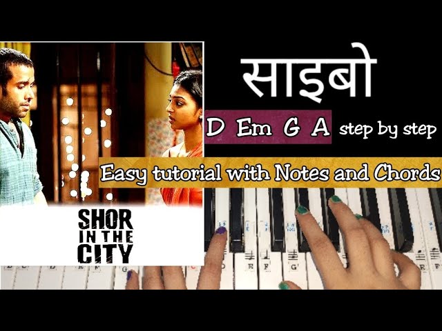 Saibo | Easy Piano Tutorial With Notations and Chords Step by step ...