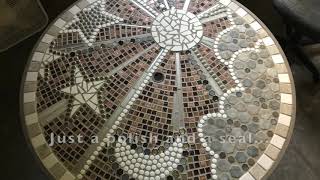Mosaic Patio Table