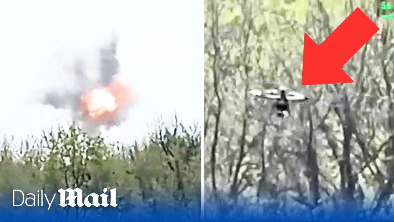 Drone wars: Russian FPV takes down Ukrainian 'Baba Yaga' as machines ...