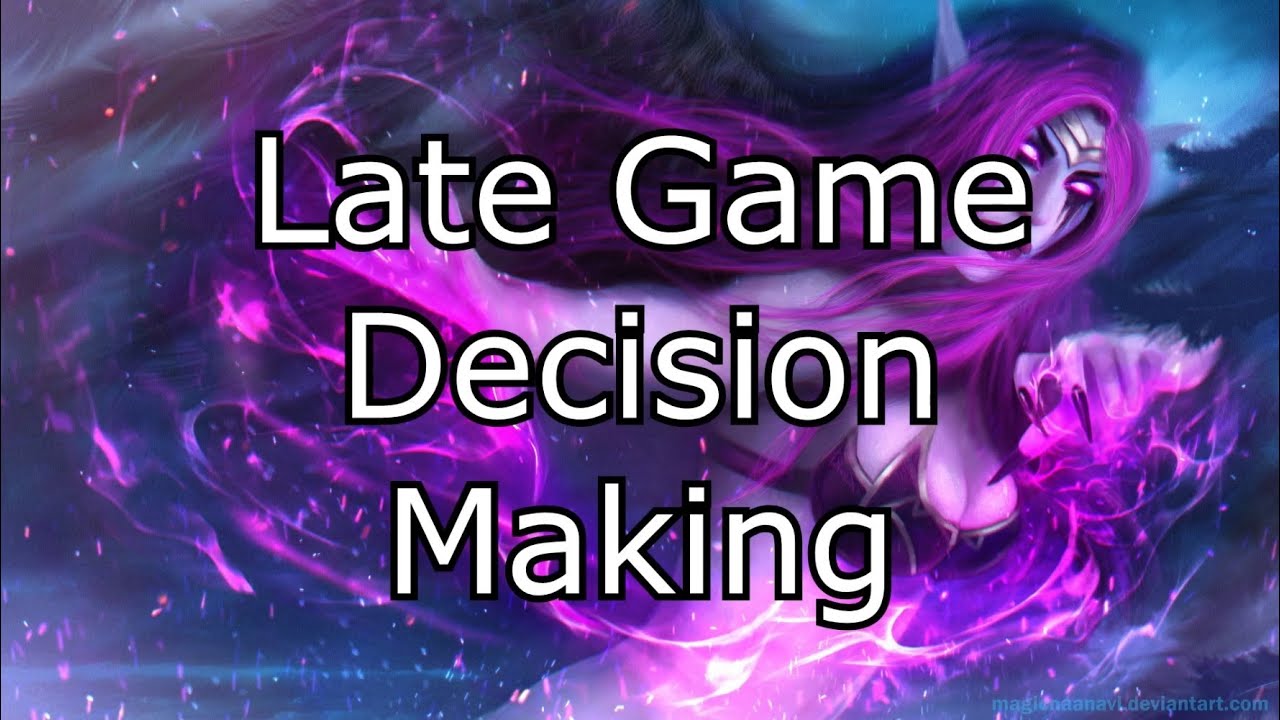 Late Game Decision Making & Teamwork: Late Game Quick Commentary ...