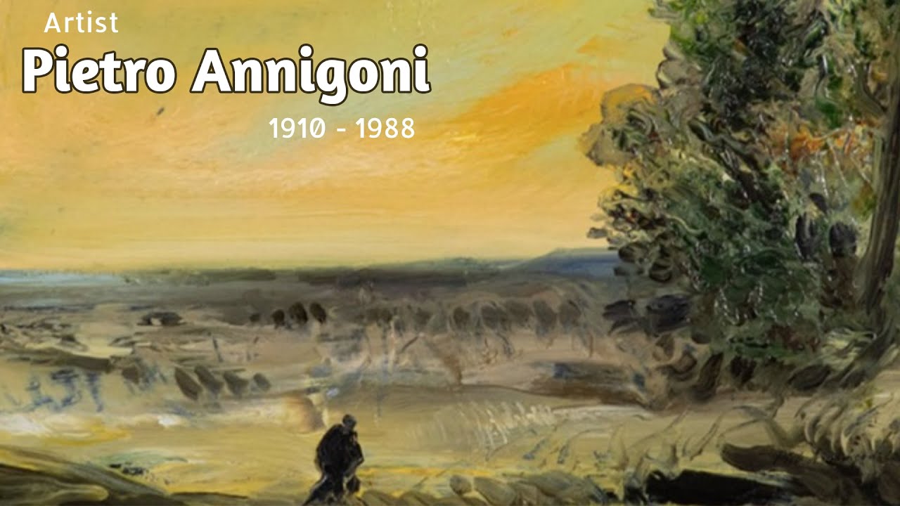 Artist Pietro Annigoni (1910 - 1988) Italian Painter | WAA - YouTube