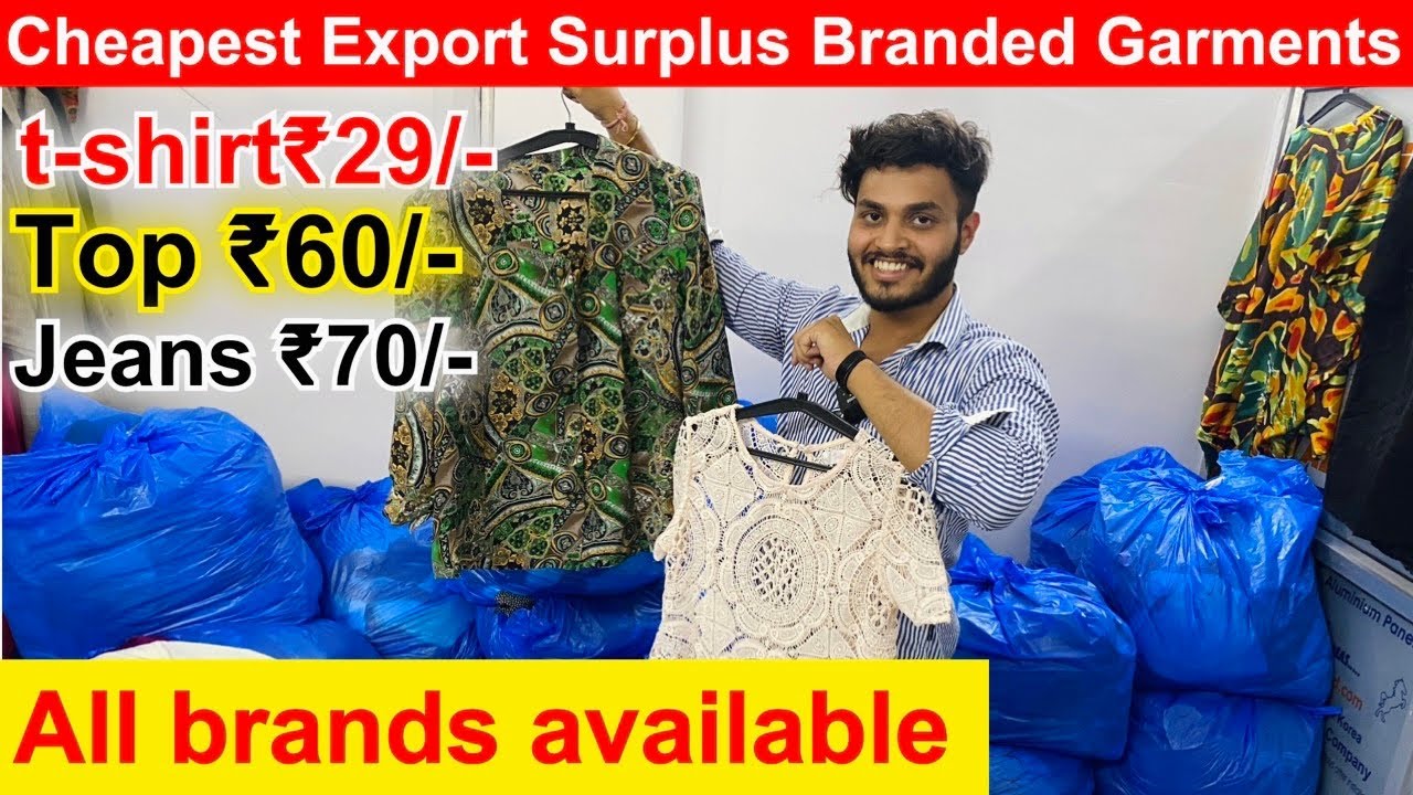Export surplus | Cheapest Export Surplus Branded Garments | all brands ...