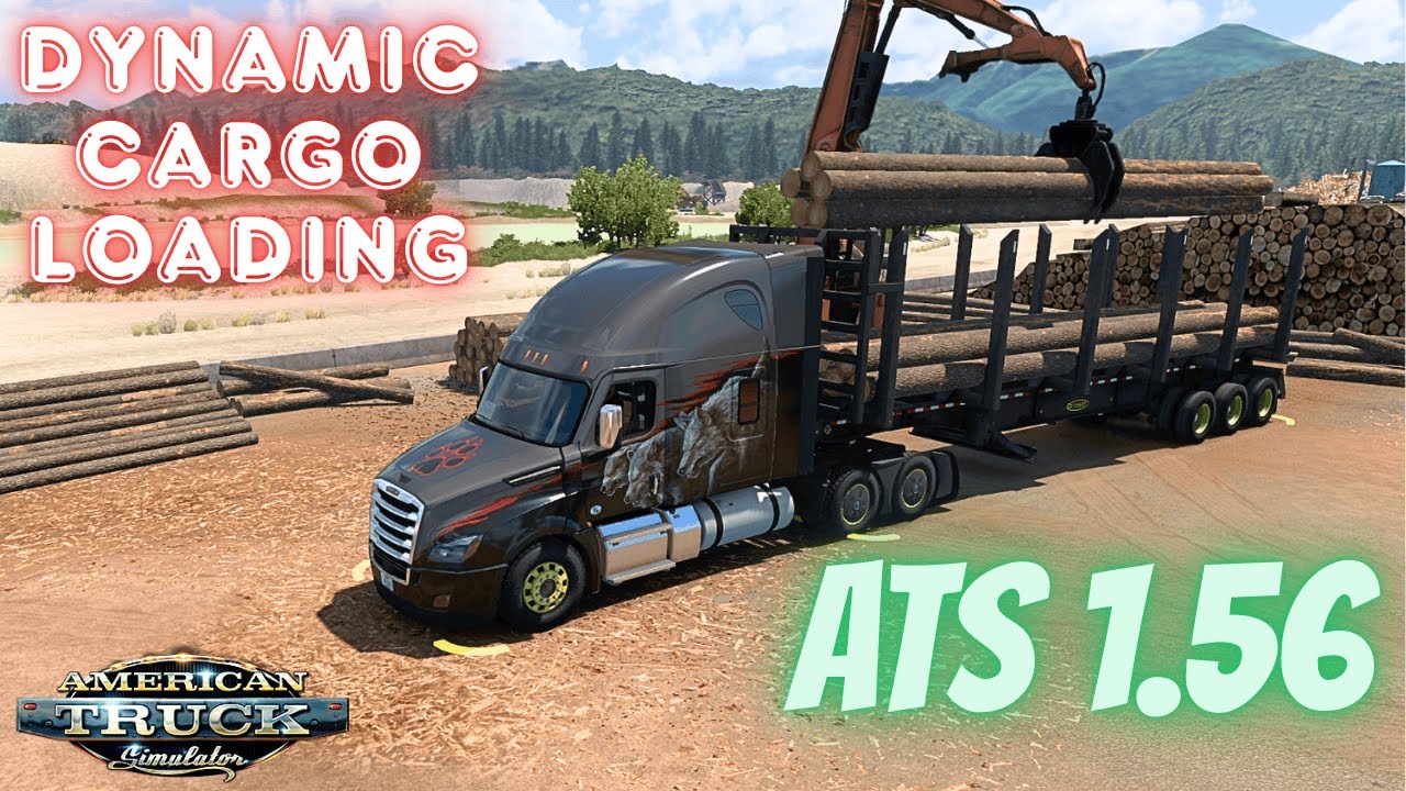 ATS 1.56 Update | Dynamic Cargo Loading & Hidden Route | ATS 1.56 ...