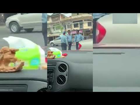 10 trafik polisine aynı anda rüşvet veren adam kamerada skandal olay