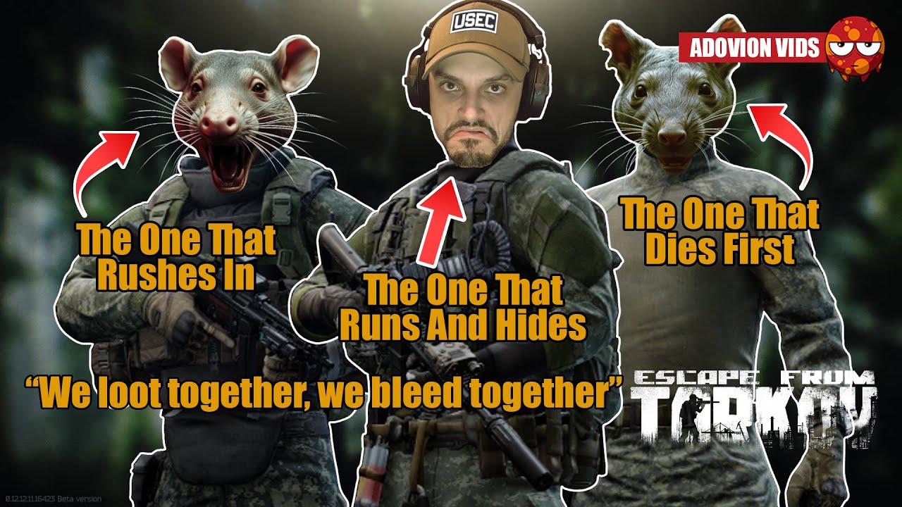 We Loot Together, We Bleed Together! Tarkov Rat's For Life (EFT - PVE) - YouTube