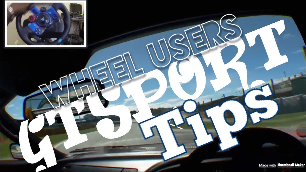 GtSport wheel users wheel setup & car setup importance - YouTube