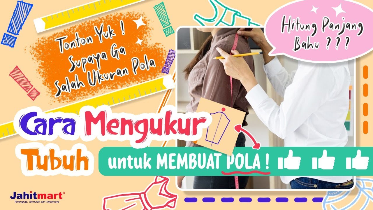 Cara mengukur badan ala Fashion Student!!| panjang punggung ? , lebar ...