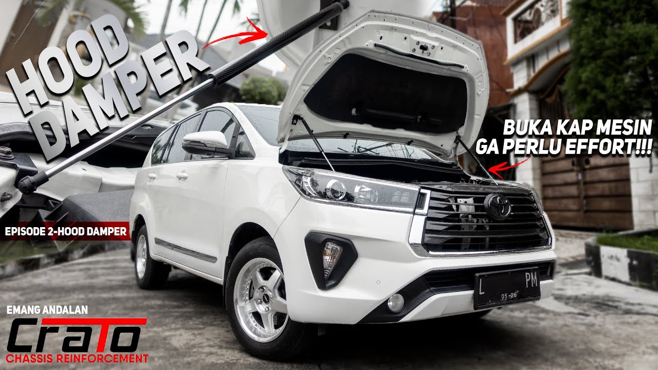 INNOVA REBORN PASANG HOOD DAMPER DEMI KENYAMANAN! SEPELE TAPI PERLU DAN ...