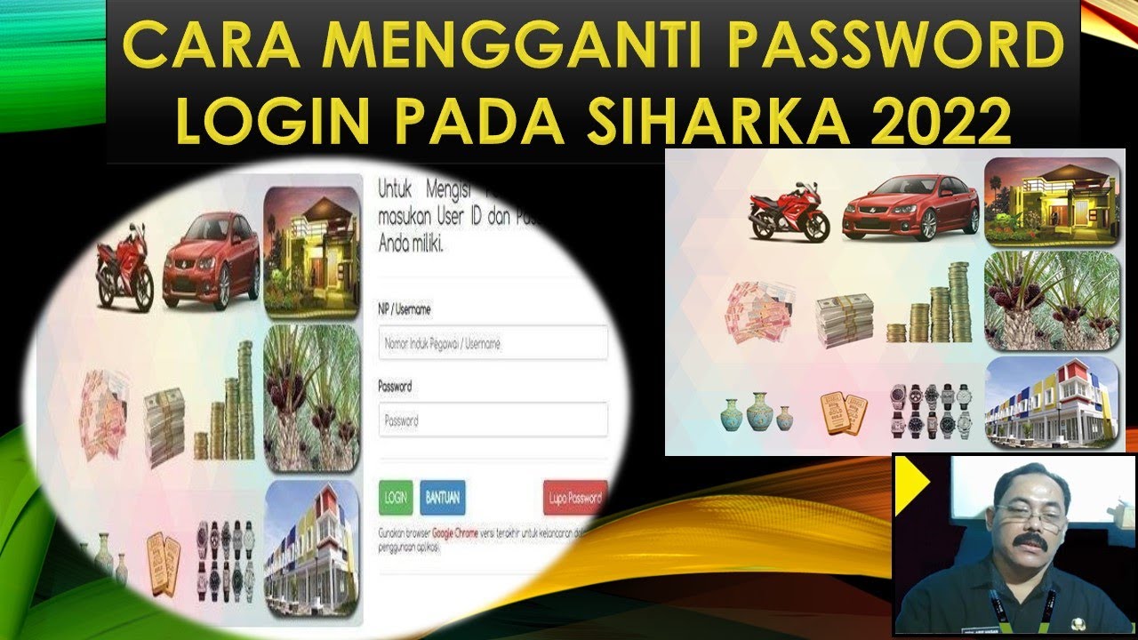 Solusi Lupa Password Saat Login di Siharka 2022 - YouTube