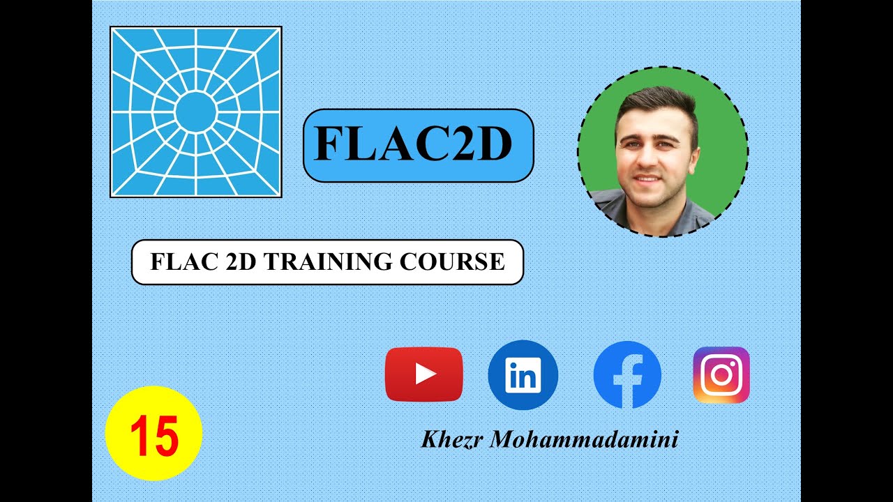 FLAC 2D TRAINING COURSE Grid Generation (PART 8) - YouTube