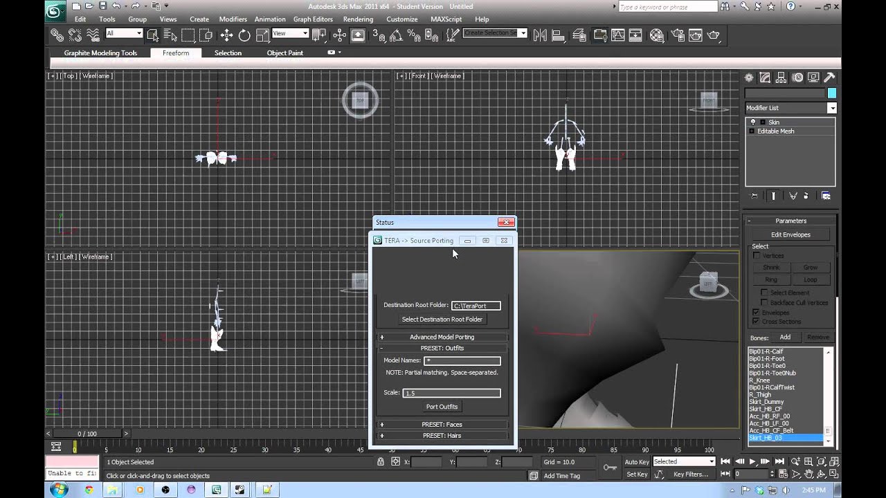 TERA Port Script v1 - Porting entire armor set in under 5 minutes ...