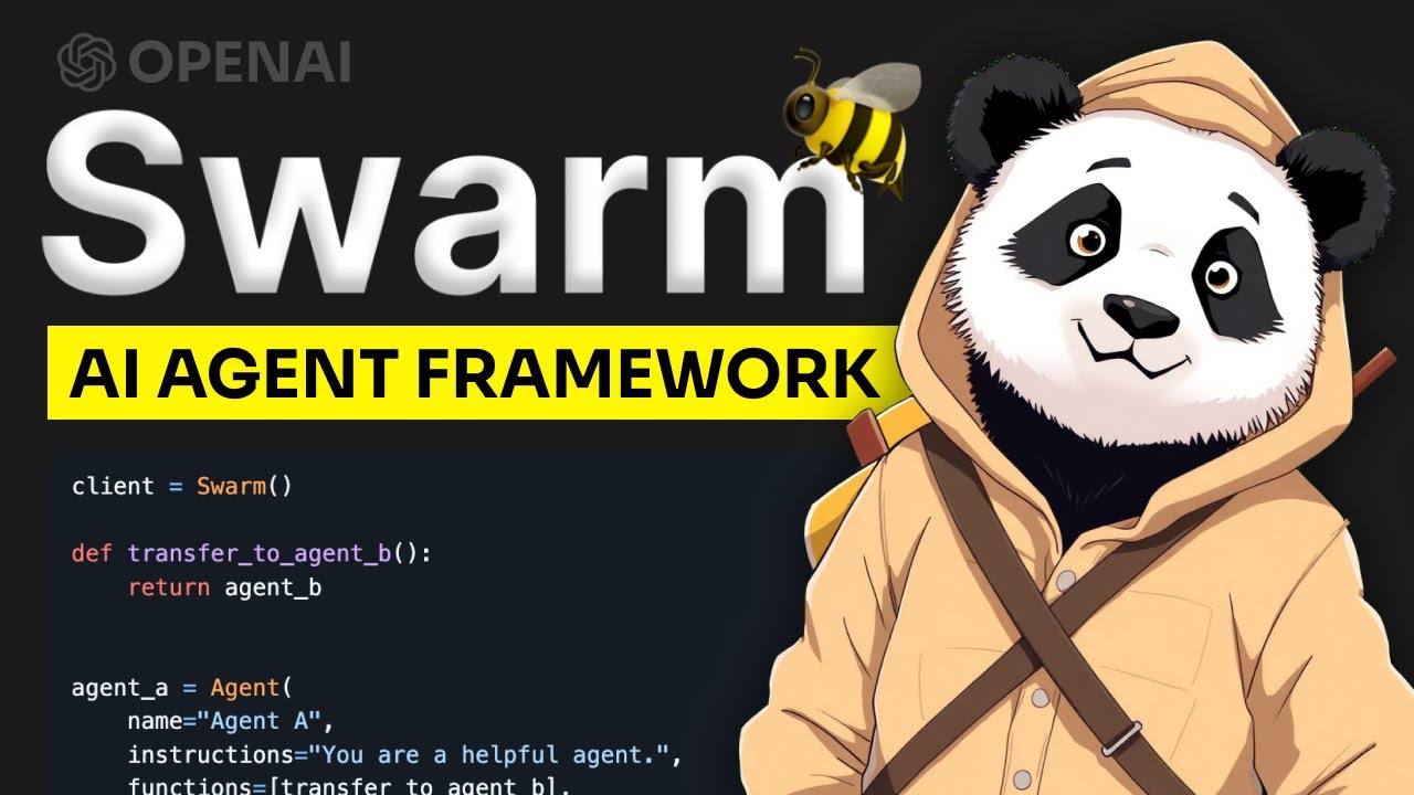 SWARM - OpenAI's New AI Agent Framework (Tutorial - 101) *Members Only ...