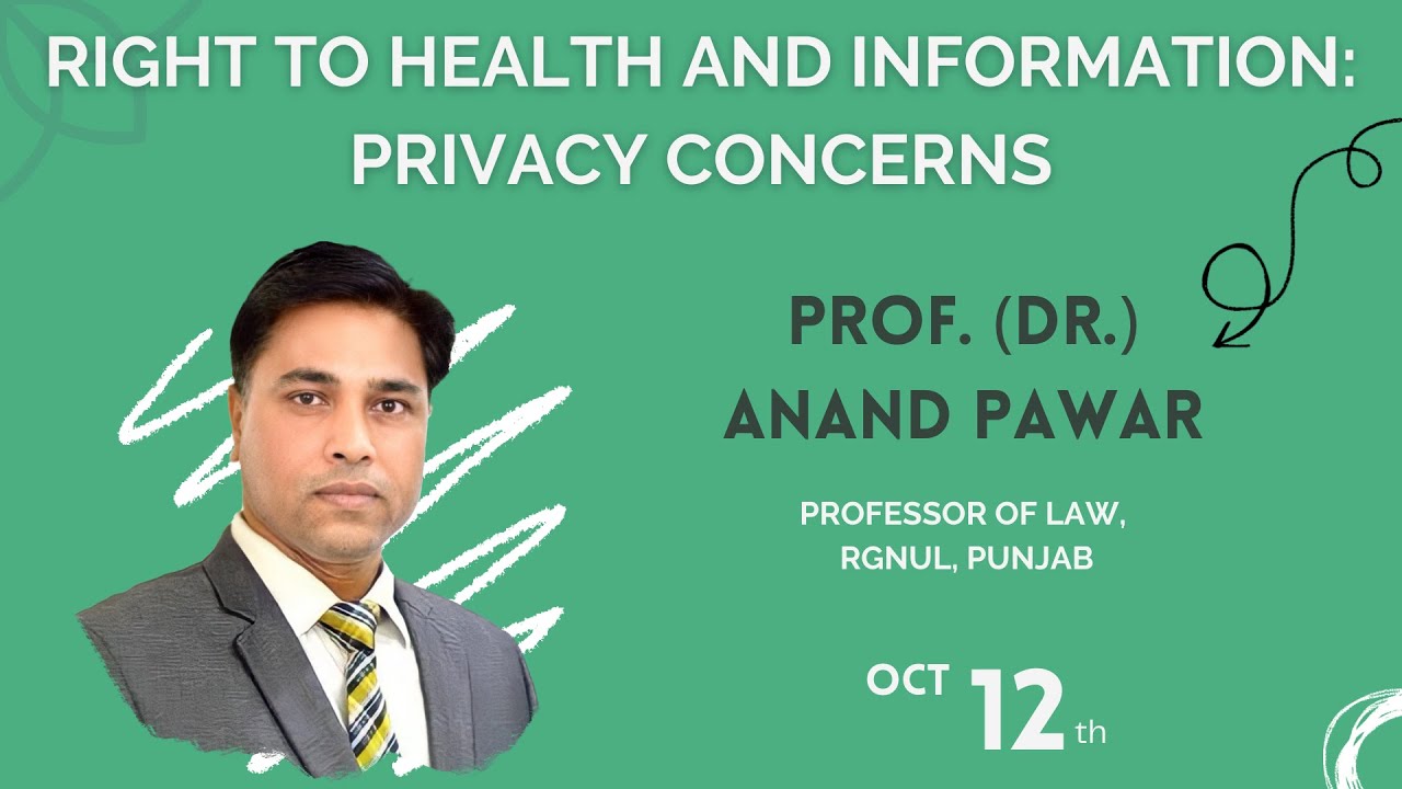 Prof. (Dr.) Anand Pawar I National Workshop on Right to Information A ...