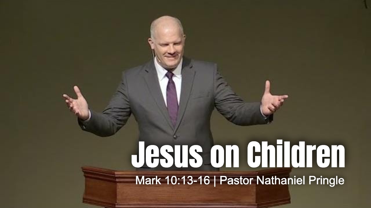 Jesus on Children (Mark 10:13-16) - YouTube