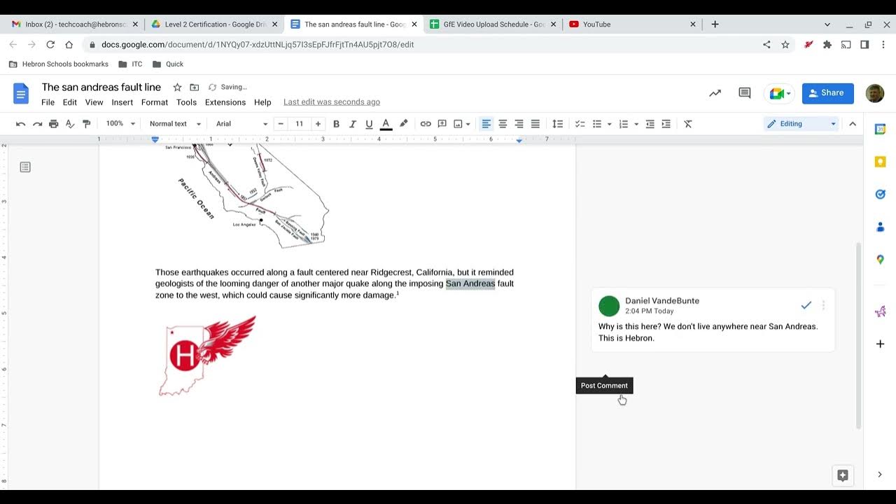 Add, Edit, Reply to, and Delete Comments in Google Docs - YouTube