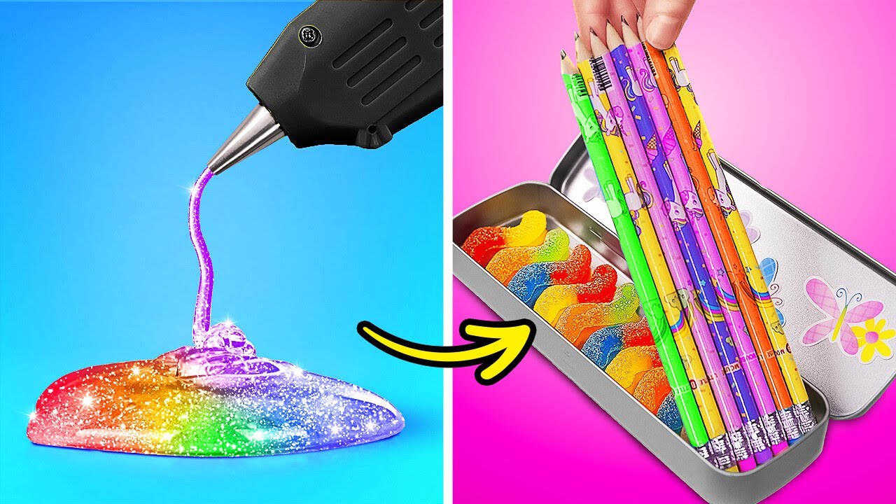 GEHEIME SÜßIGKEITEN-TRICKS || Schmuggel deine Snacks überall rein ...